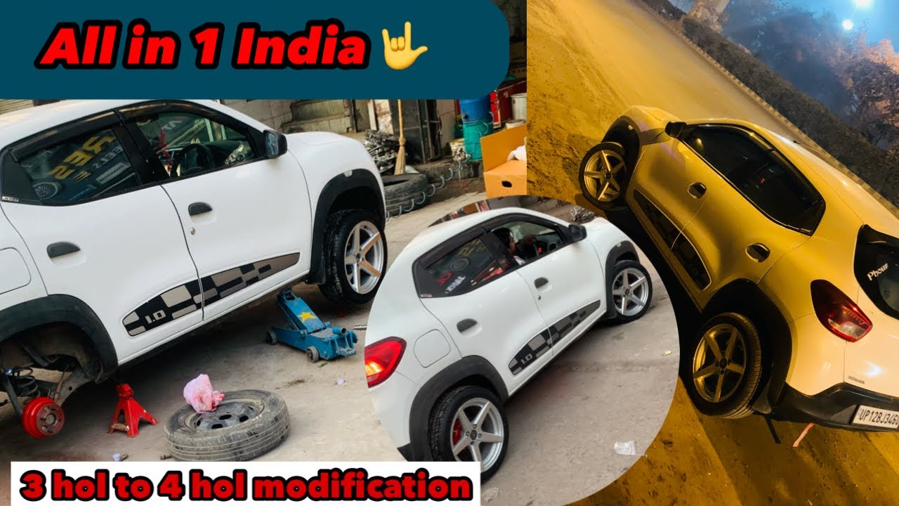 alloy wheel installation in || Renault kwid || kArol bagh|| Delhi # ...