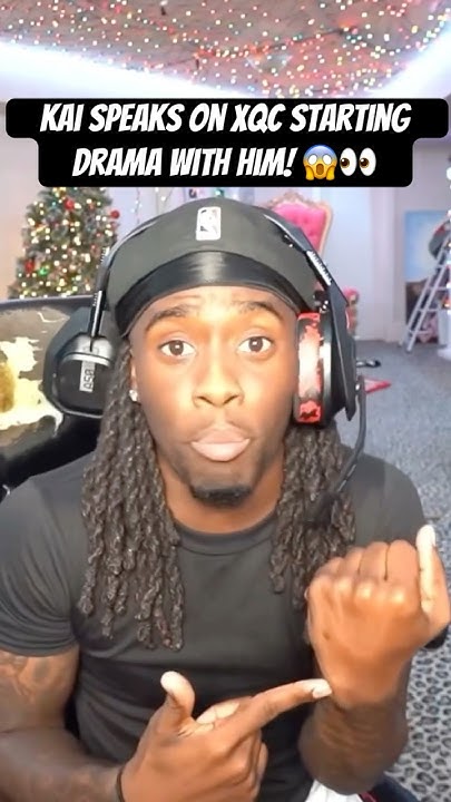 Kai Cenat speaks on XQC starting drama with him! 😱👀 - YouTube