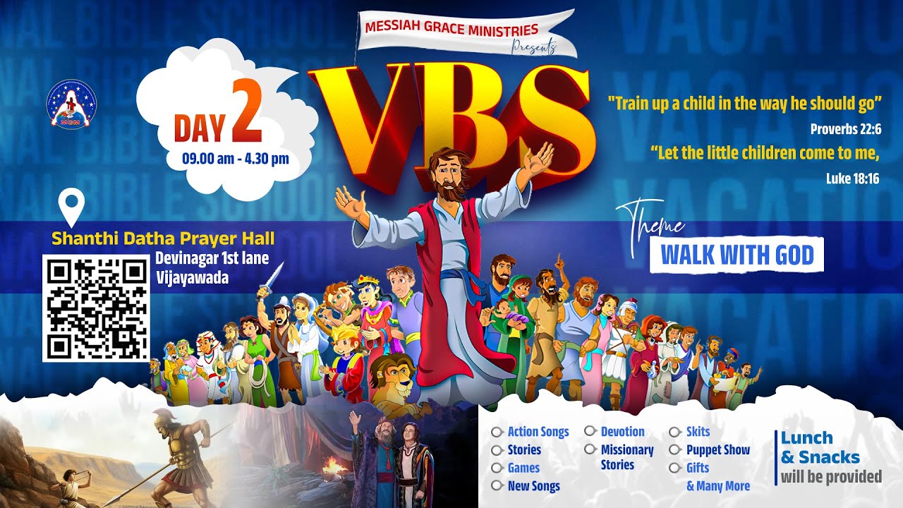 VBS - 2025 | DAY-2 SESSION - 2 | 20 May 2025 | Mgm Vja Official - YouTube