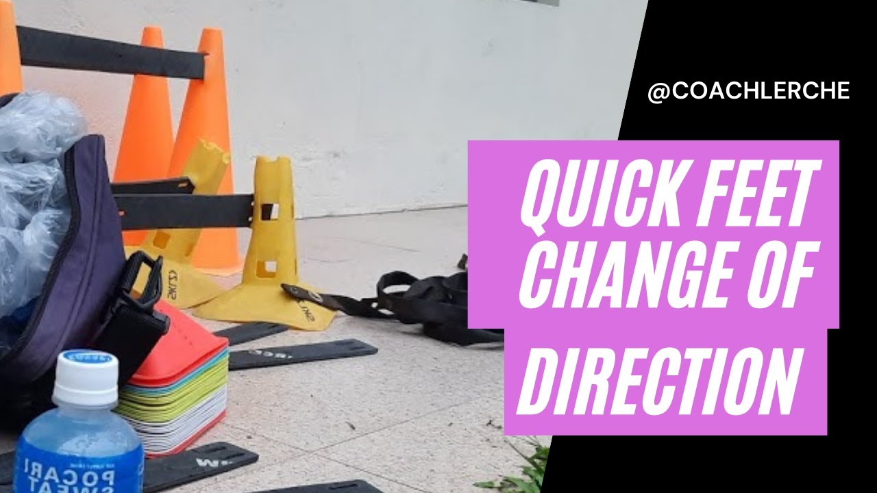 Quick Feet | Change Of Direction | Speed and Explosive Drills - YouTube