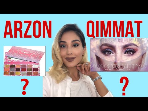 Arzon va qimmat kosmetikalar,makiyaj qilish,makeup tutorial,pardoz sirlari,makiyaj qilish uslublari,