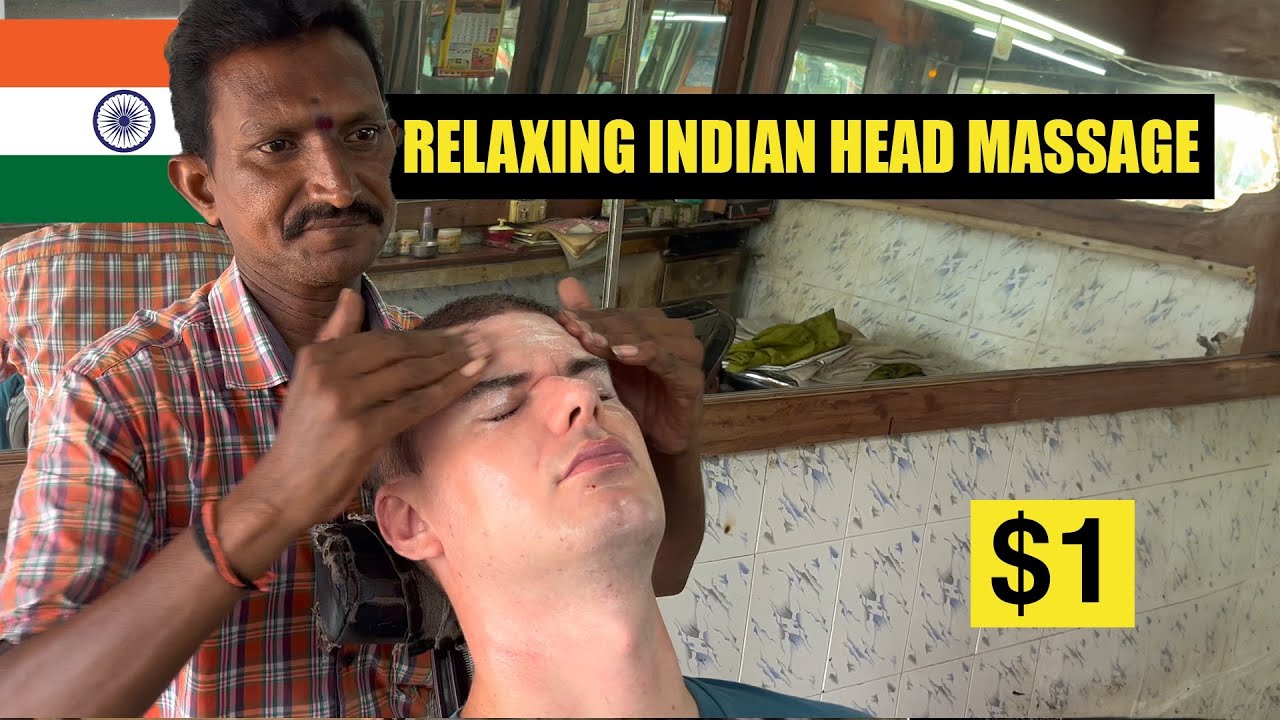 Traditional Indian Barber Asmr Massage Youtube