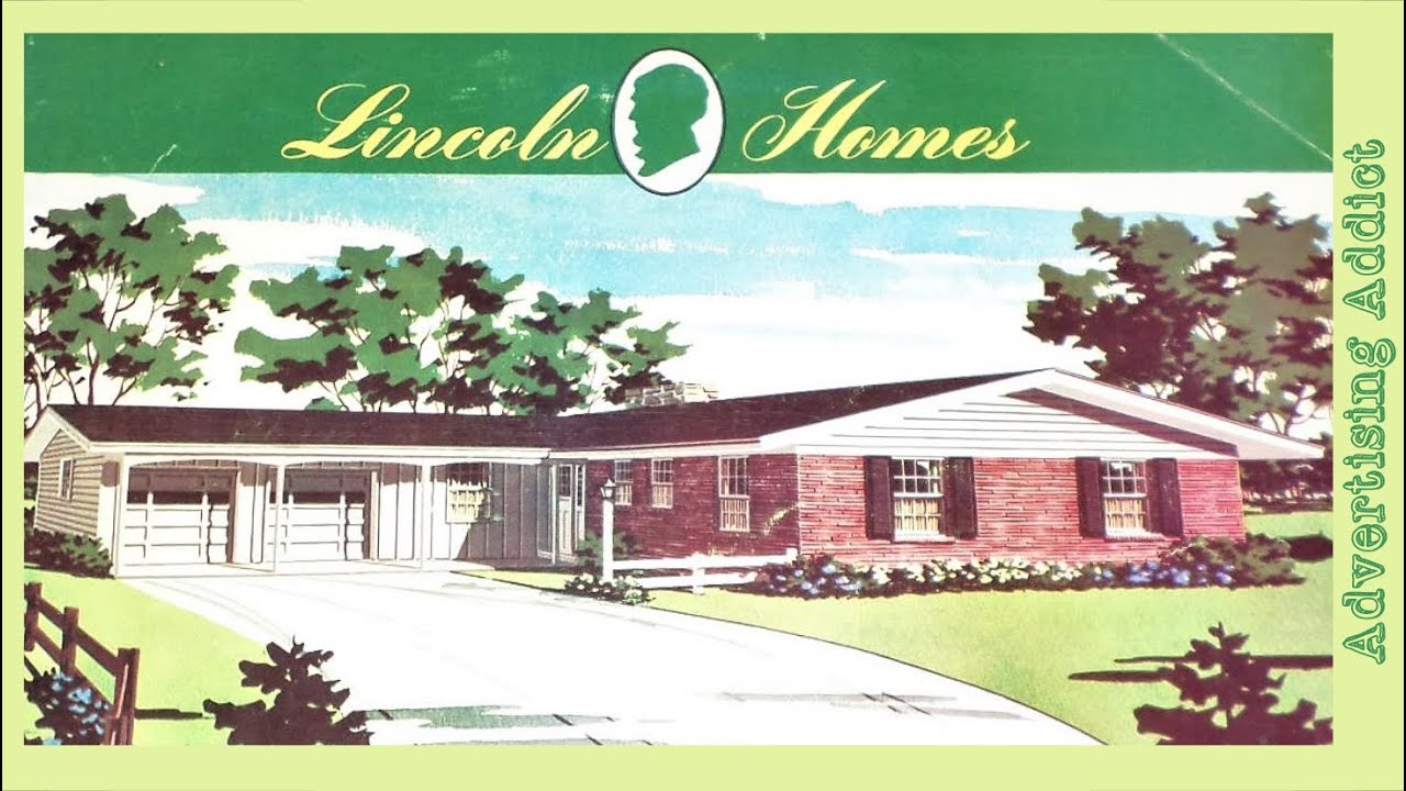 Lincoln Homes Plans Catalog 1950s ~ Mid Century Modern Homes ...