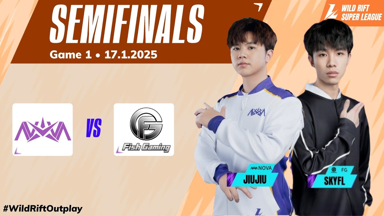 NOVA vs. FG • Game 1 (Bo5) | Semifinals | WSL Winter 2024 - YouTube