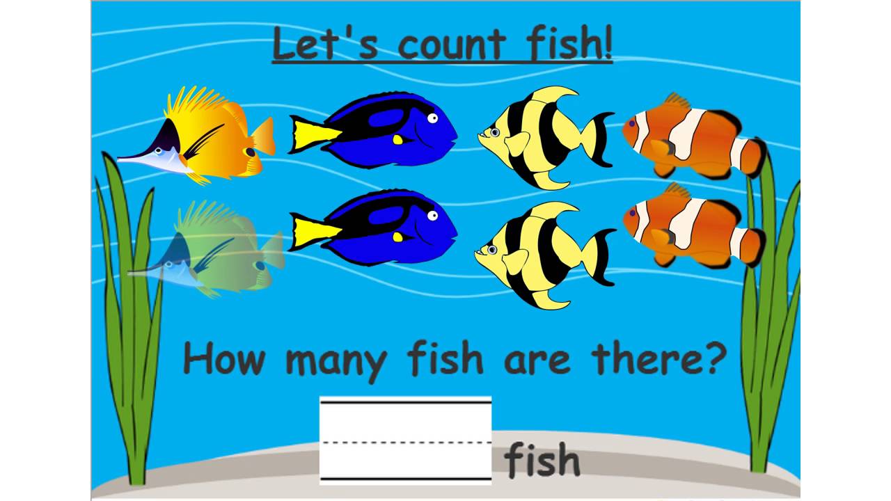 ClassFlow Lesson One-to-One Correspondence: Counting Fish (Less Than 10 ...