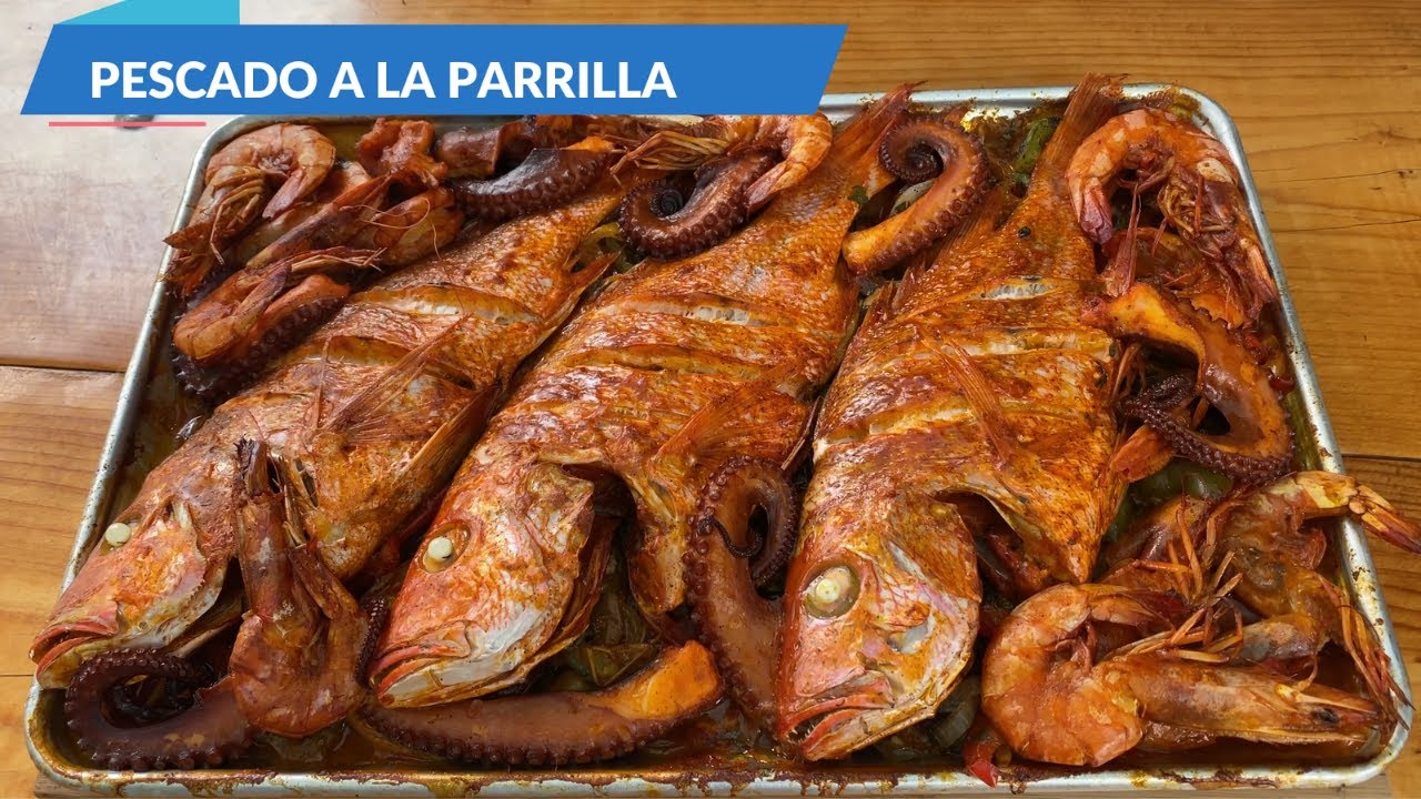 Pescado a la Parrilla, Fácil de Aser. - YouTube