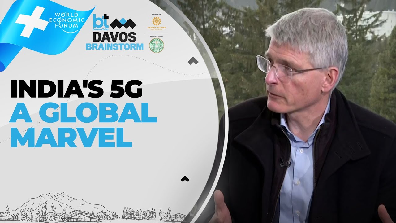 #BTAtDavos | Erik Ekudden, Group CTO, Ericsson Speaks On AI-Driven Networks & India's 5G ...