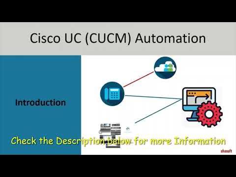 Cisco CUCM Automation with Python - Introduction - YouTube