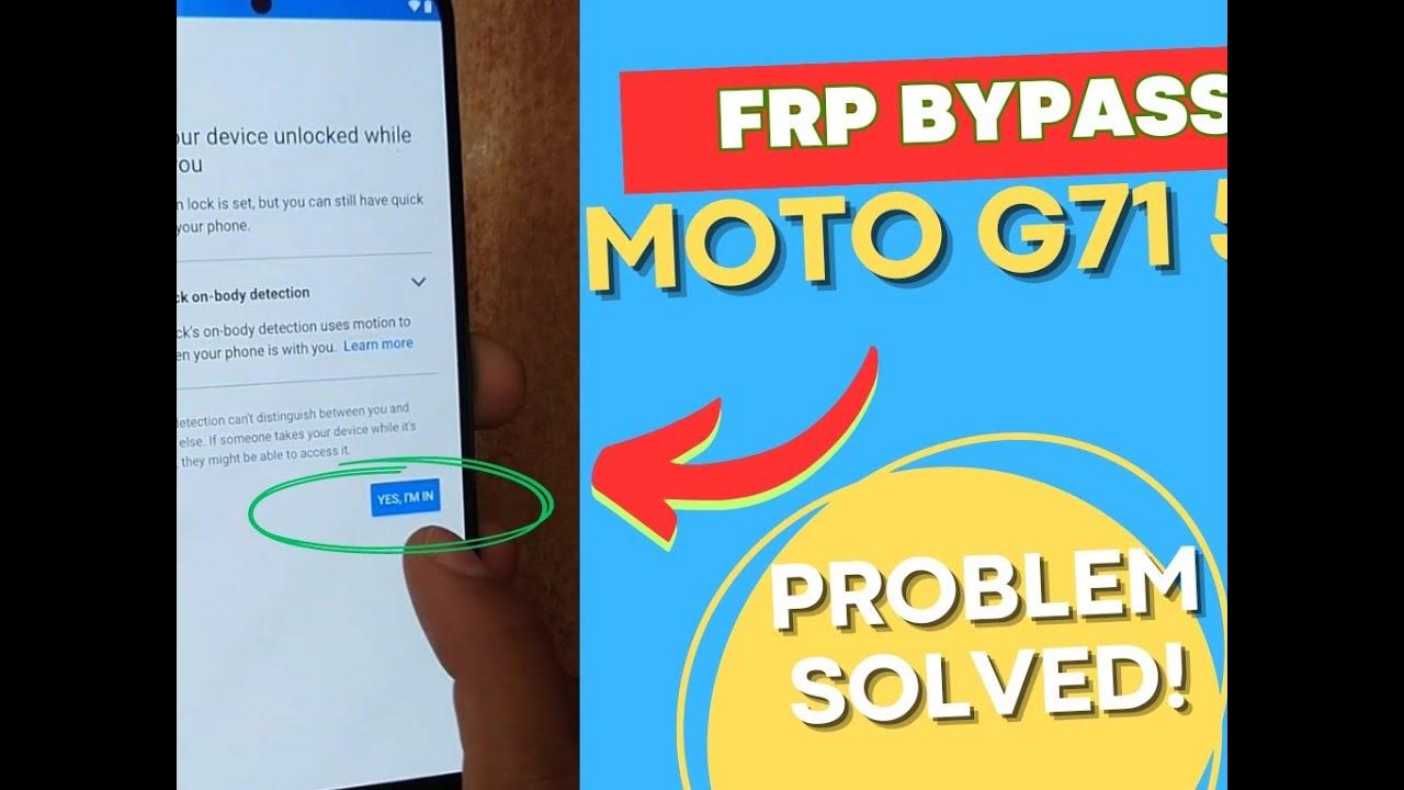 Motorola moto g71 5g frp bypass solution #frp - YouTube