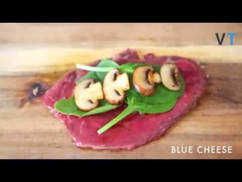 how to cook steak pinwheels - YouTube