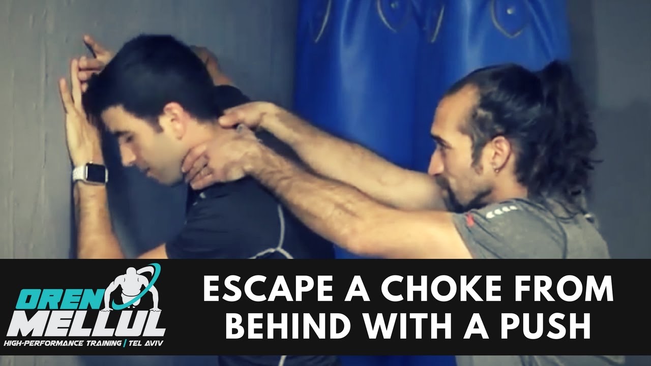Krav Maga Series | Ep.69 Choke From Behind With A Push - YouTube