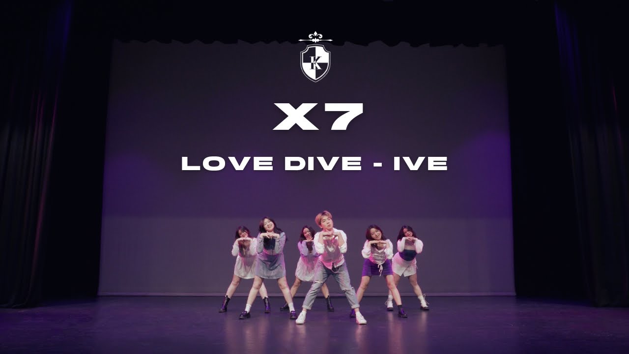 X7 | LOVE DIVE - IVE @ KCORE 2022 | UNSW Kpop Society - YouTube