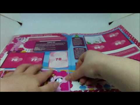 G4 My Little Pony Explore Equestria Panini Sticker Album - Sticker Opening Part Eight