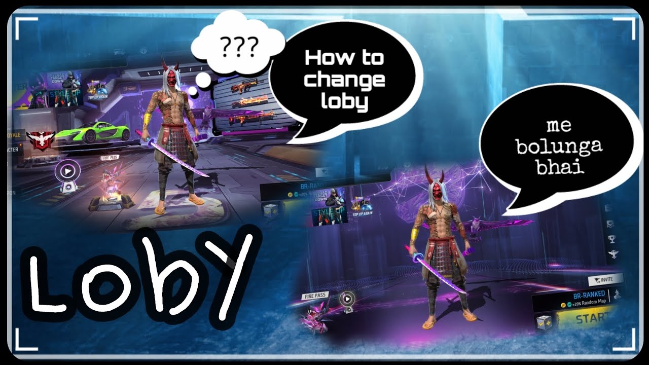 How to change the loby in free fire 🔥 max #frrefire #subscribergamer ...