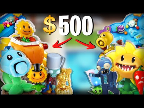 I Spent $500+ On Bootleg Plants vs Zombies Toys