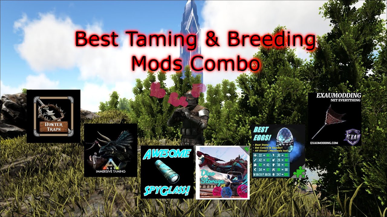 Best Taming and Breeding Mods for ARK Survival Evolved - YouTube