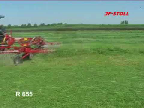 JF-STOLL Tedders and Rakes - YouTube
