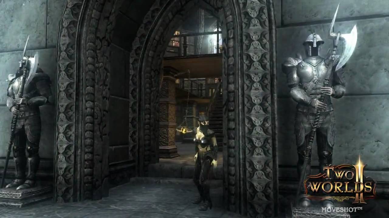 Two Worlds 2 Female Orc Lighting Moveshot - YouTube