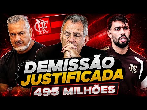 SACANAGEM BRABA! DEMISSÃO JUSTIFICADA  NO FLAMENGO l 495 MILHÕES l DÍVIDA AUMENTA 