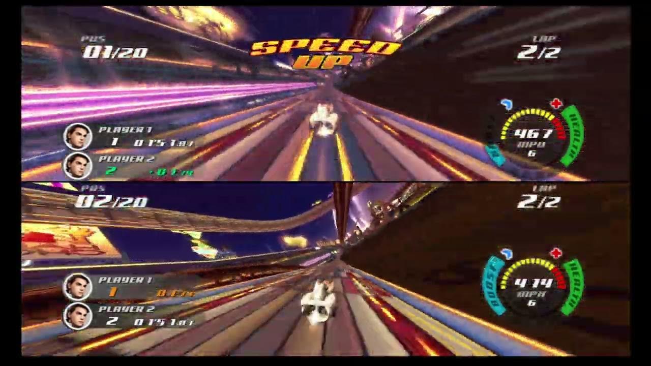 Speed racer. dolphin emulator multiplayer - YouTube