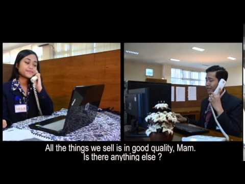 Placing an order via telephone - YouTube