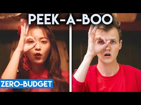 K-POP WITH ZERO BUDGET! (Red Velvet- Peek-A-Boo)