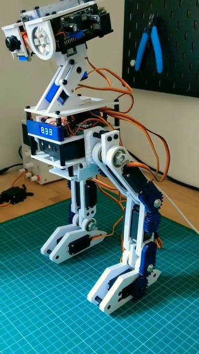 Amazing 3D printed Robot | ardiuno Robot project|#arduino #shortvideo # ...
