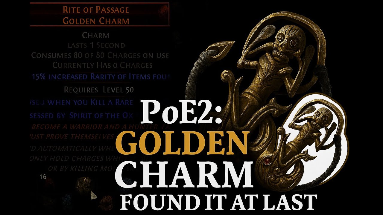 Path of Exile 2: Golden Charm – Found It at Last #pathofexile2 #poe2 ...