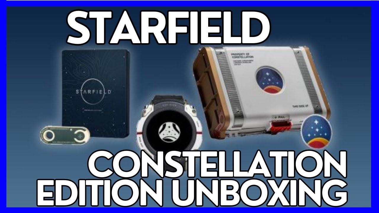 Unboxing Starfield Constellation Edition - YouTube