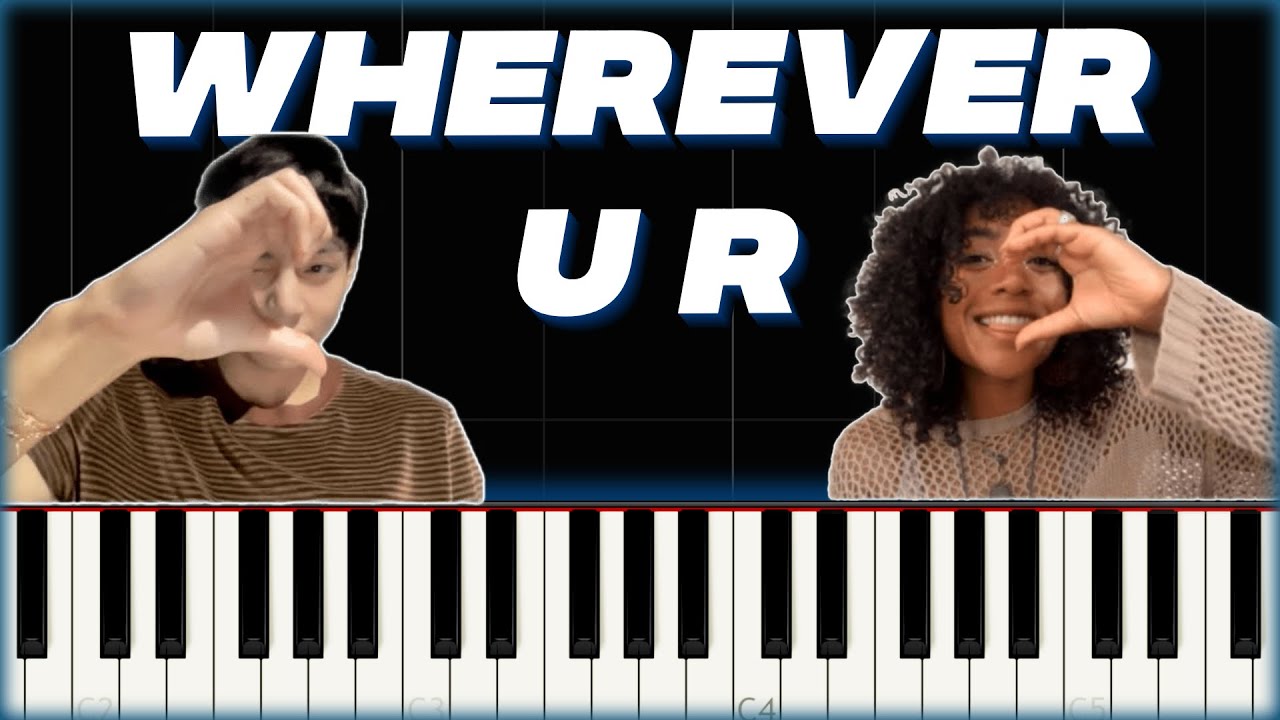 UMI - "wherever u r" (ft. V of BTS) | Piano Tutorial & Sheet Music ...
