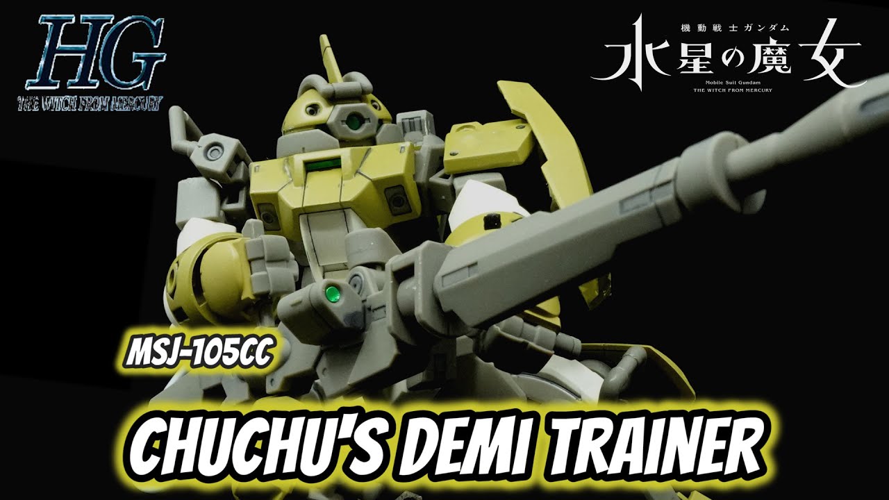 HG Chuchu's Demi Trainer Review | Gundam: The Witch from Mercury - YouTube