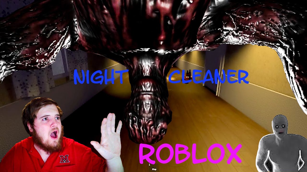 Short Creepy Stories - Night Cleaner - Game 1 - ROBLOX - YouTube