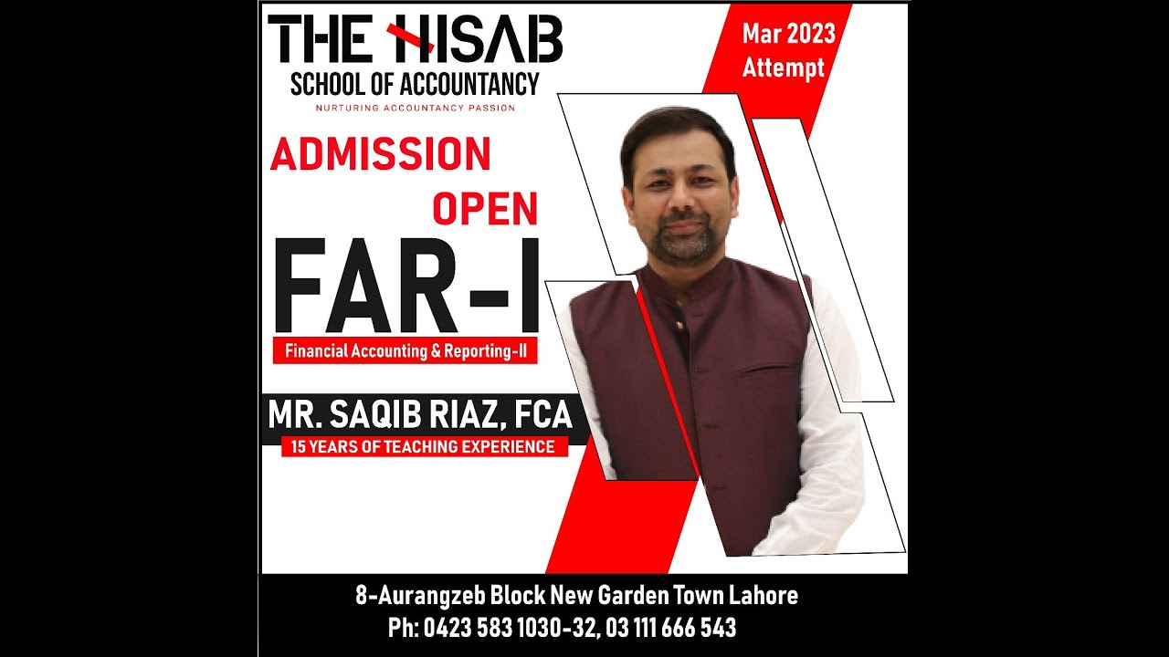 FAR-1 Introductory lecture - YouTube