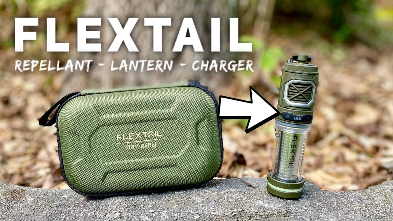 FLEXTAIL TINY REPEL GEAR REVIEW #mosquito - YouTube