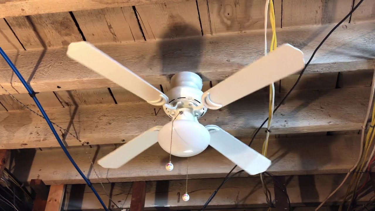 Hampton Bay Grayton II Ceiling Fan - YouTube