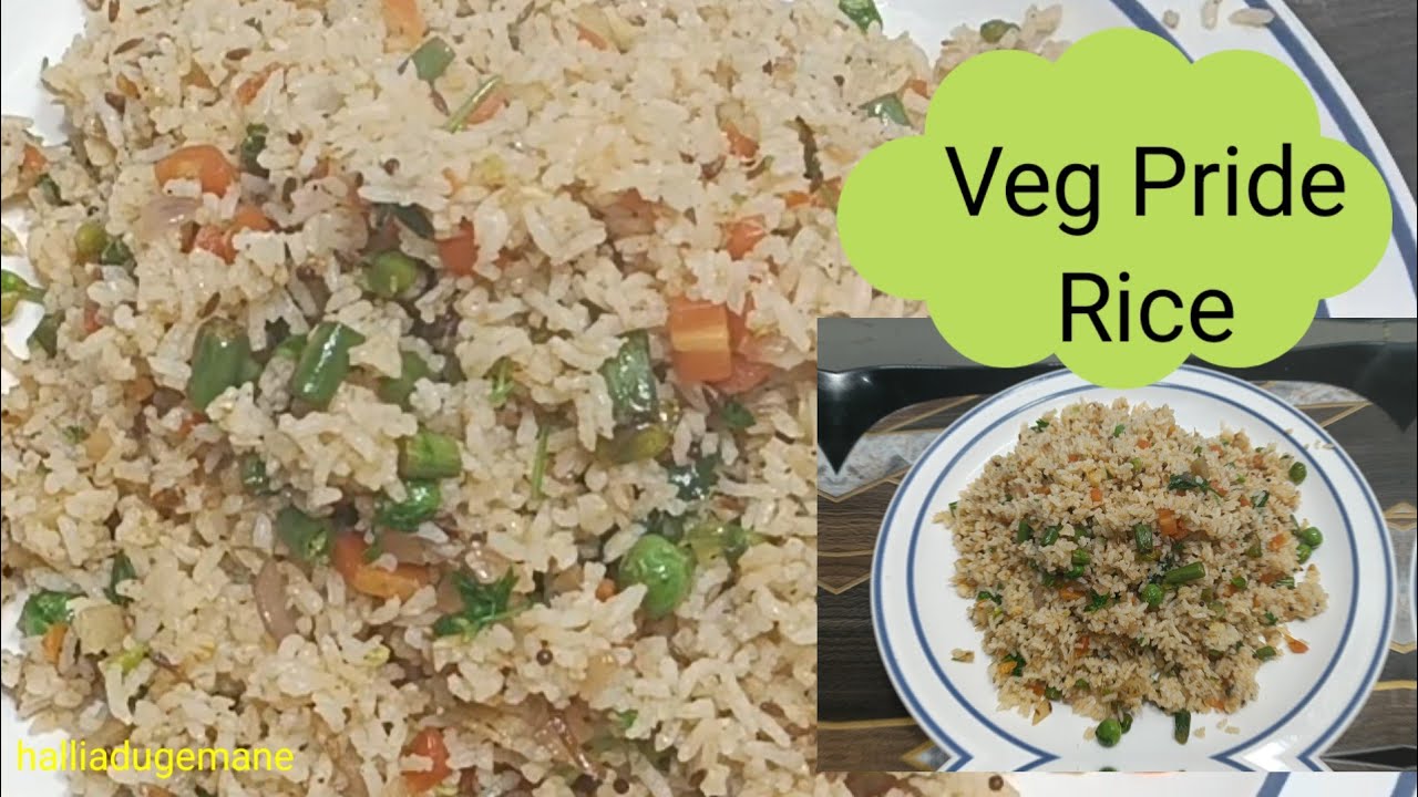 Hotel Style Veg Pride Rice Recipe | Simple & Tasty Veg Pride Rice in ...