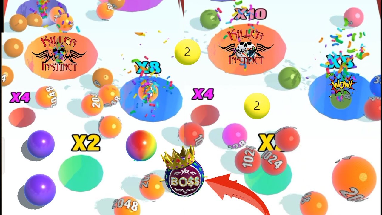 Ball Stack 2048 | Beards stack 2048 video games walkthrough Android iOS ...