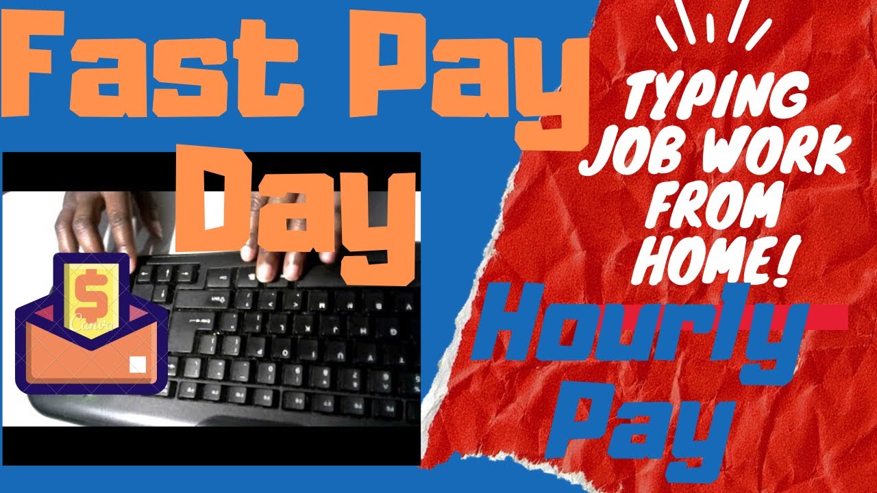 TYPING JOB WORK FROM HOME! {GET PAID IN ONE BUSINESS DAY} TRANSCRIPTION ...