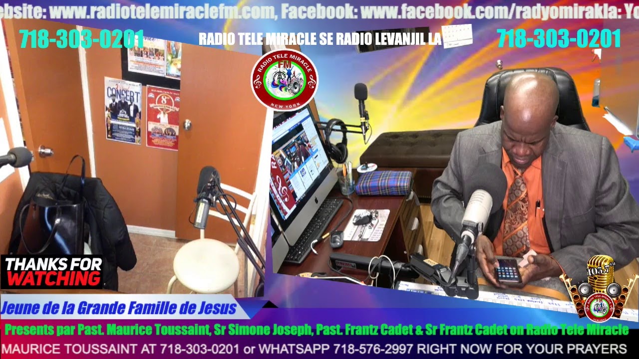 RADIO TELE MIRACLE FM LIVE STREAMING - YouTube