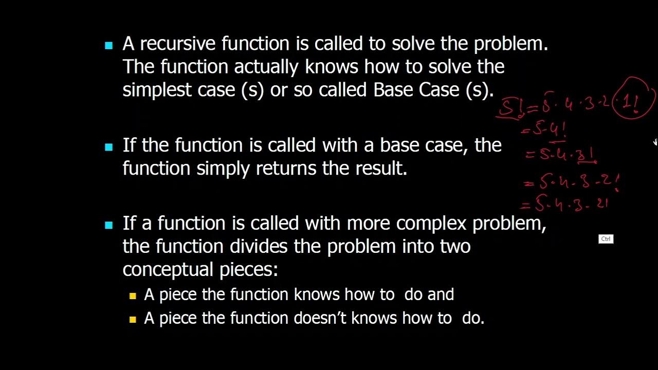 Data Structures - Lecture 12 (Recursion, Tree Intro.) - YouTube