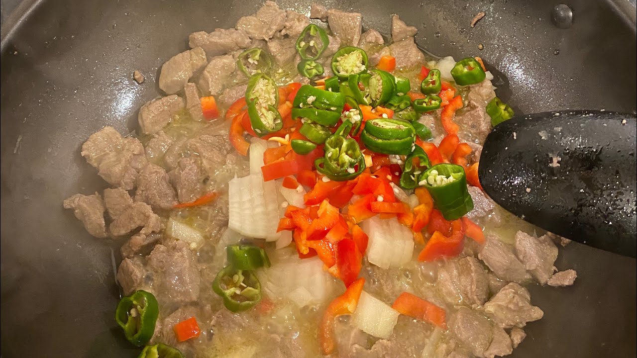 HOW TO MAKE LAMB SAUTE ( Et sote yapımı ) - YouTube