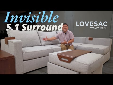 This Couch Has 5.1 Surround Sound! - Lovesac Sactionals with StealthTech Sound + Charge