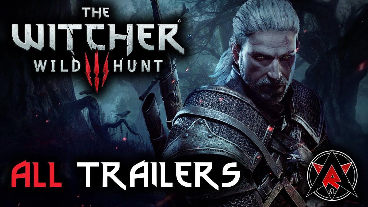 THE WITCHER 3 - ALL TRAILERS [1080p] - YouTube