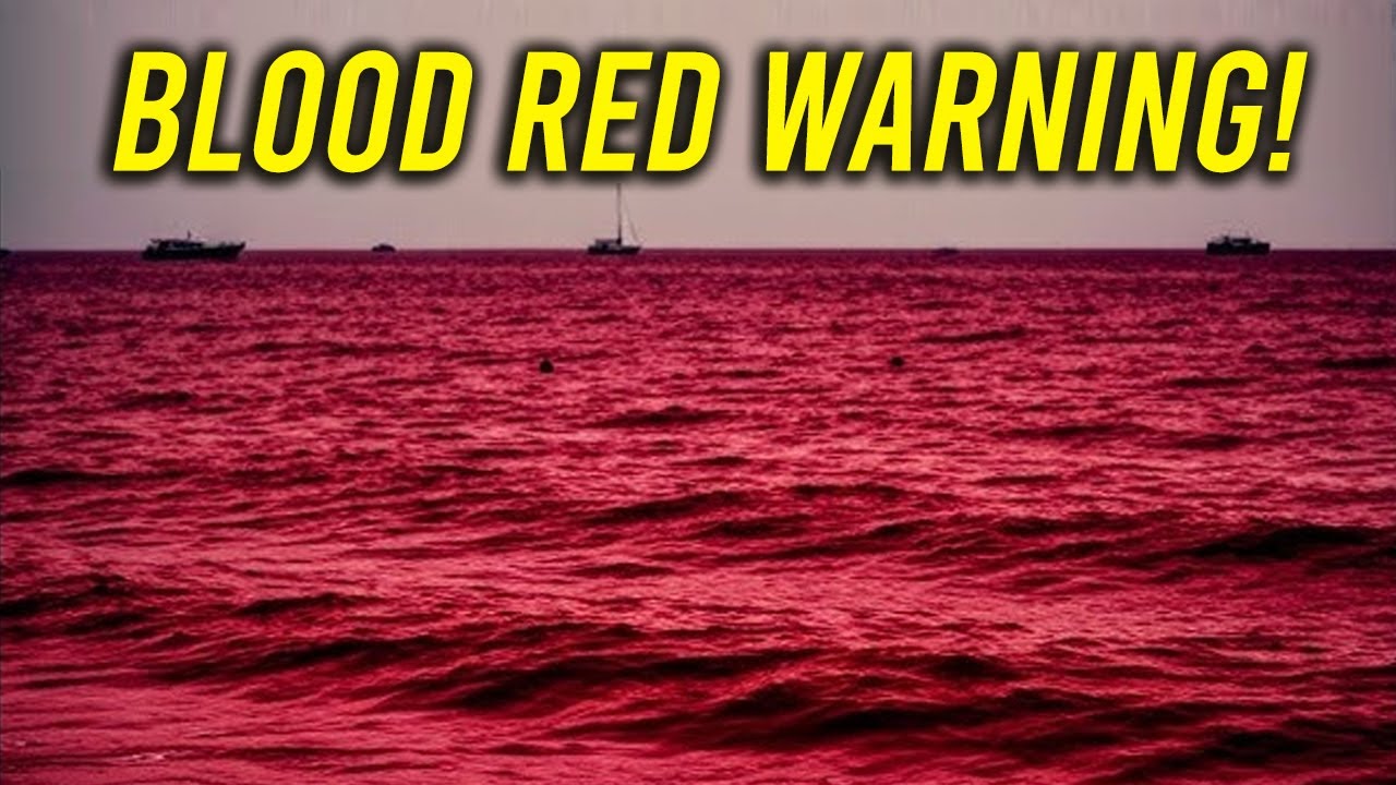 🛑 SEA OF GALILEE TURNS BLOOD RED! DEAD SEA COMES TO LIFE! BIBLE ...