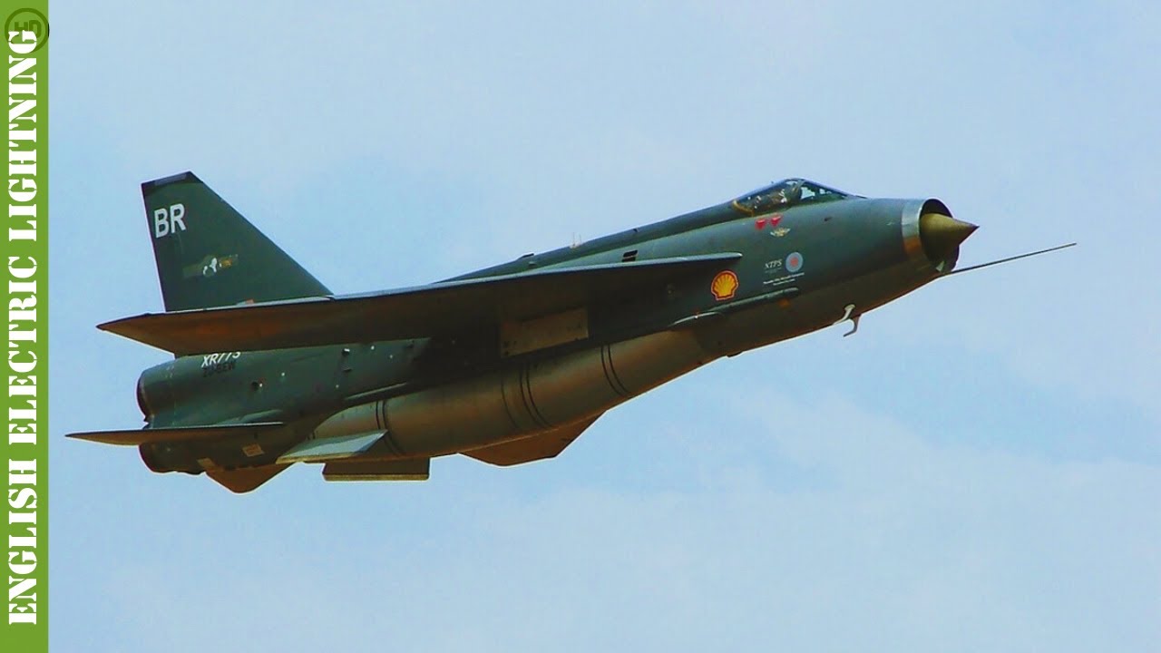 English Electric Lightning - aircraft - HD - YouTube