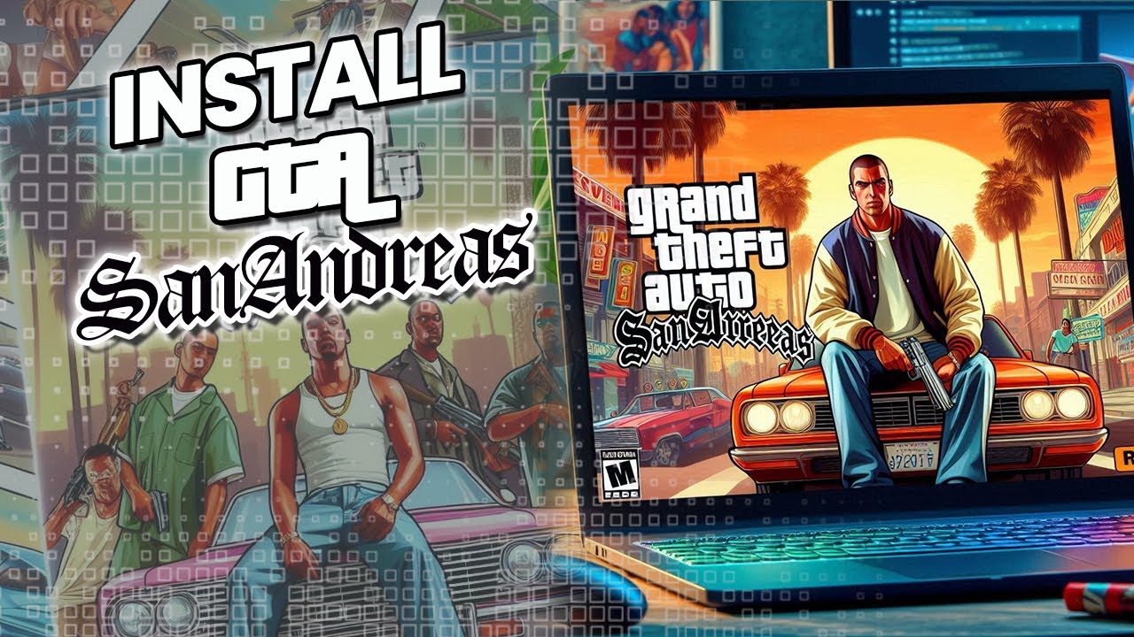 How to Download and Install GTA San Andreas in PC - YouTube
