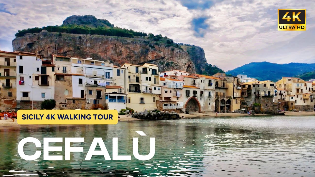 Cefalù Walking Tour | Italy City Walk 4K | Sicily Top Cities - YouTube