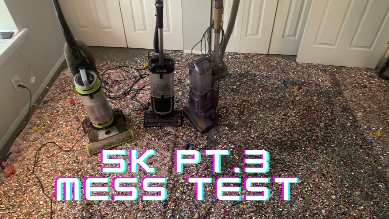 5K Pt. 3 🎉 Vac Room Mess Test - YouTube