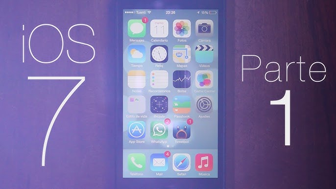 Fondo De Pantalla De Inicio De Ios7 Para Iphone
