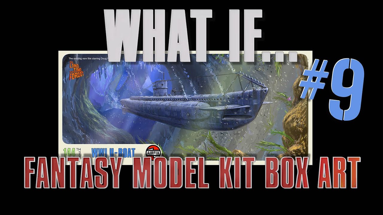 What If Fantasy Model Kit Box Art #9 - YouTube